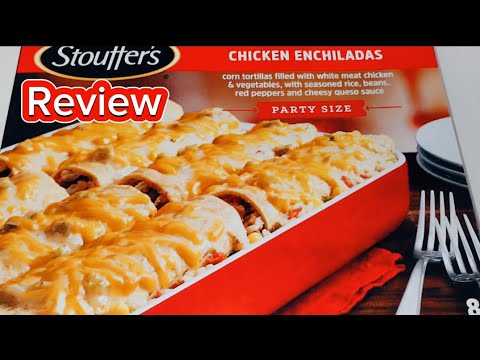Review Chicken Enchilada's from Stouffer's #review #food #foodreview ...