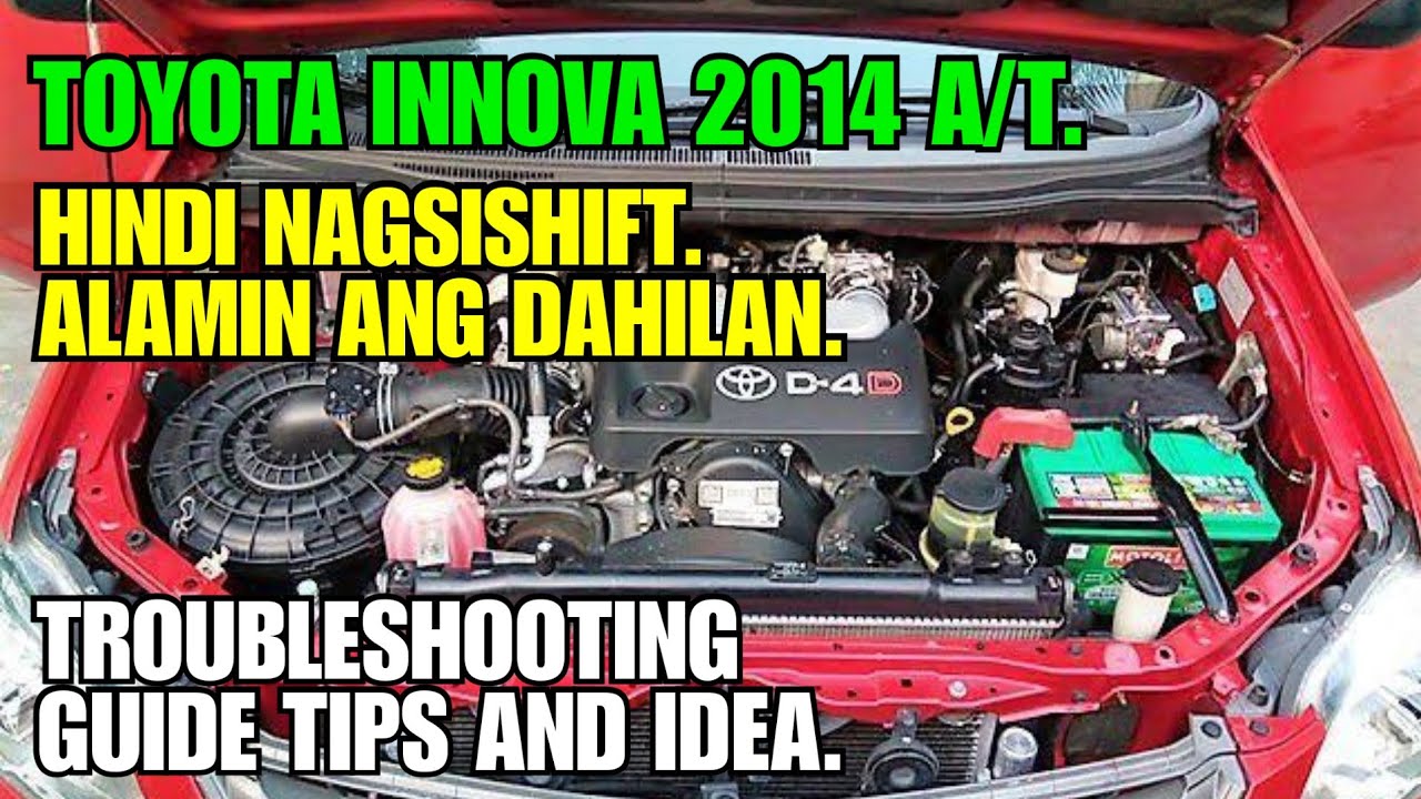 TOYOTA INNOVA 2014 A/T (NO SHIFTING STUCK ON 3RD GEAR. Transmission ...