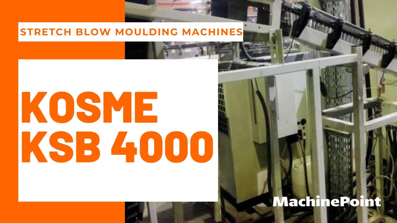 KOSME KSB 4000 Stretch blow moulding machines | KOSME Machines - YouTube