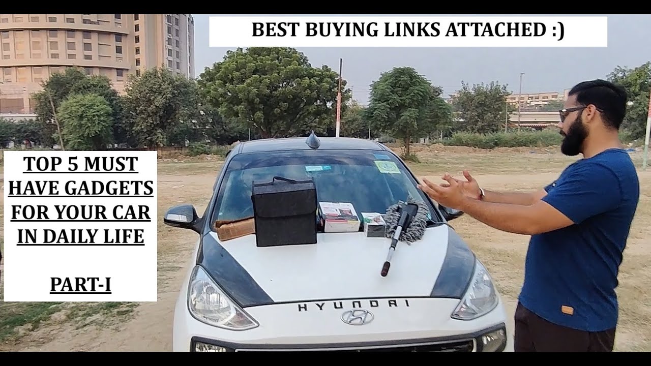 Top 5 Must-Have Car Gadgets for Everyday Driving | Gadgets & Gear - YouTube