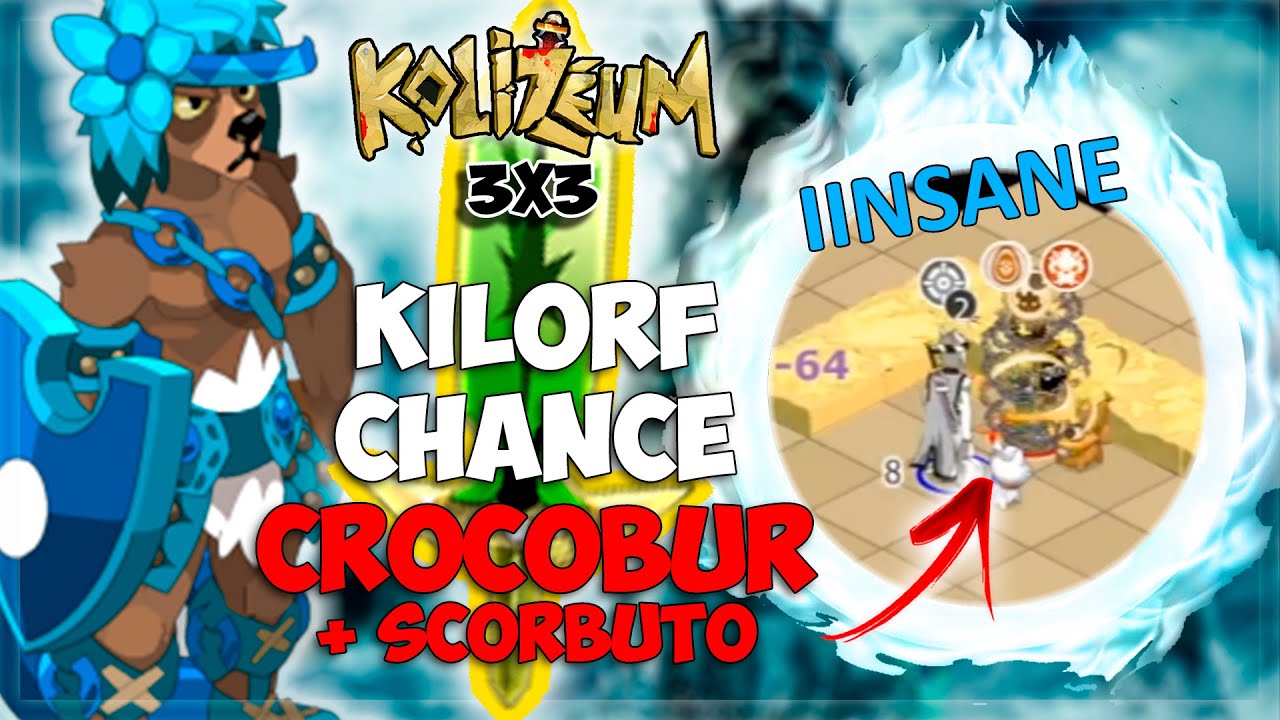 [DOFUS] PVP 3x3: KILORF CHA CROCOBUR + SCORBUTO + TIRANIA LOL - YouTube