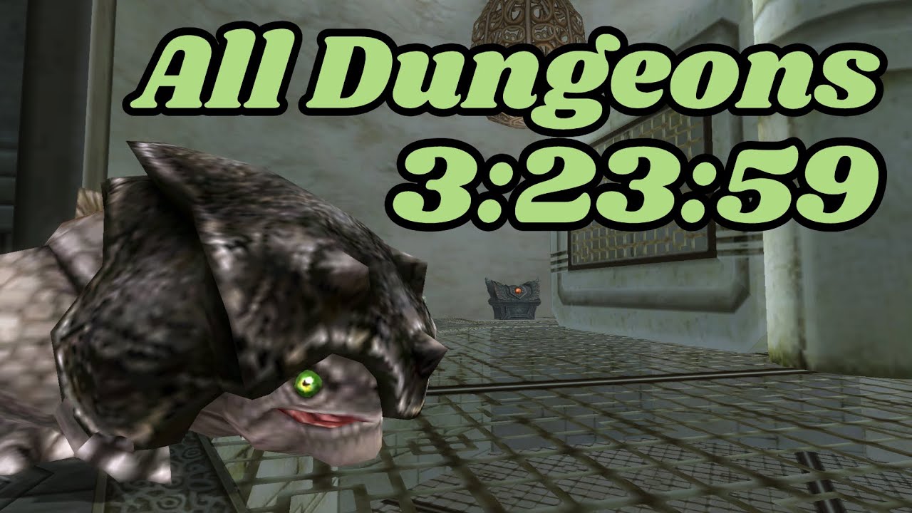 Twilight Princess All Dungeons in 3:23:59 (world record) - YouTube