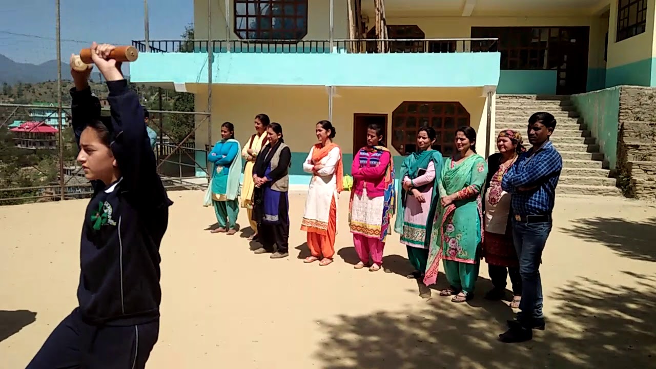 Dumbbell (PT) in B.P.S School Chopal ek nayi koshish - YouTube