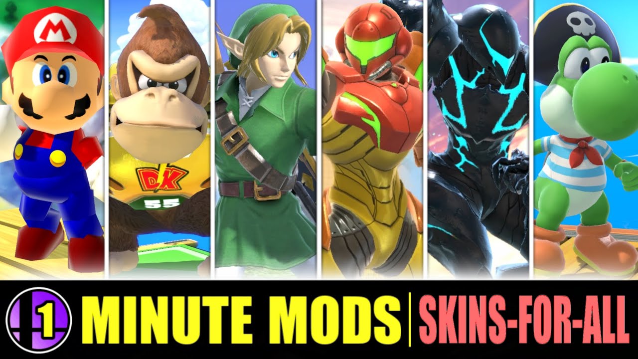 Everyone Gets A Skin in SMASH ULTIMATE! (Part 1/15) - YouTube