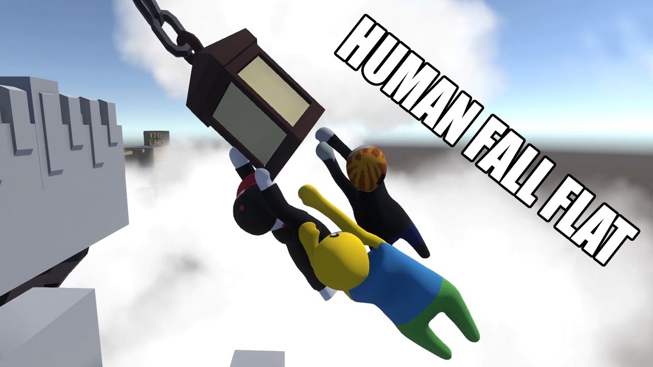 PLAYING WITH ROBLOX CHARACTERS in HUMAN FALL FLAT - YouTube
