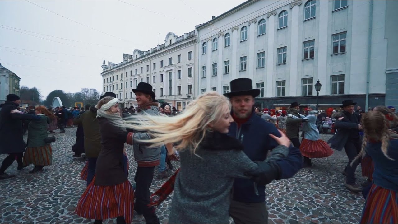 Tartu talvine tantsupidu 2018 - YouTube
