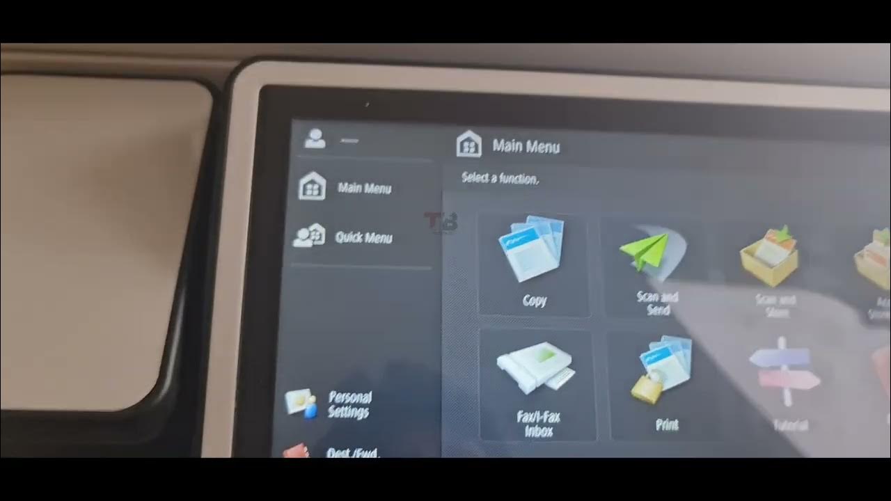 How to Set Up Scan to Folder Feature on Canon Printers - YouTube
