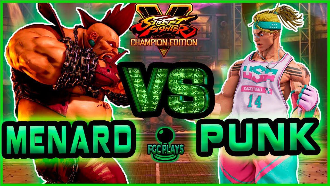 SFV CE: MenaRD (Birdie) vs Punk (Luke) 🔥Battle Lounge🔥 Street Fighter 5 ...