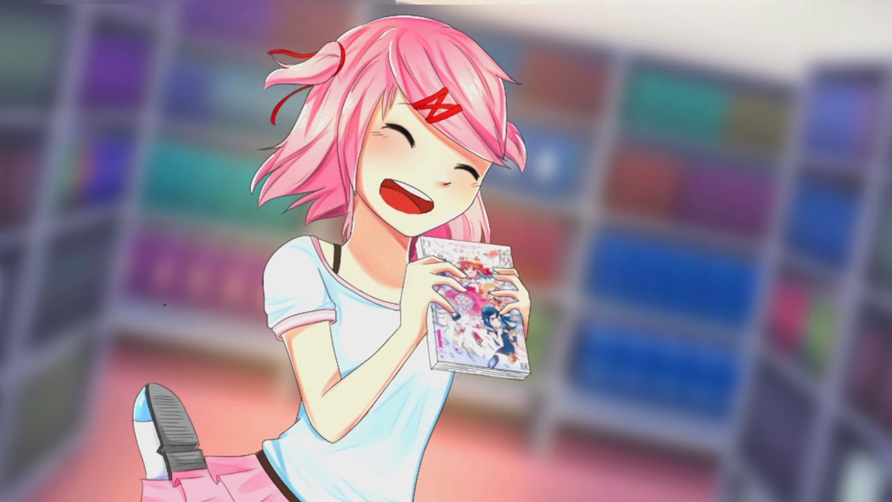 Natsuki Getting High On MANGA!!! (DDLC Encore MOD) Part 6 - YouTube