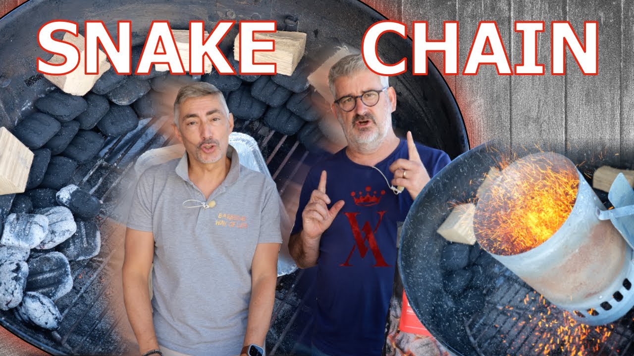 La méthode Snake chain !!! Comment transformer votre Weber en fumoir ...