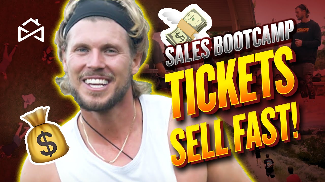 Tickets Sell FAST! Sales Bootcamp // Sell Better in 2 Days! - YouTube