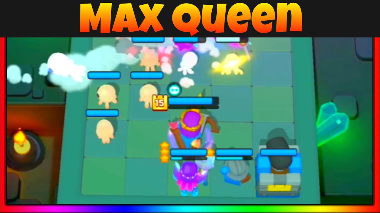MAX Level 15 Archer Queen Gameplay in Clash Mini - YouTube