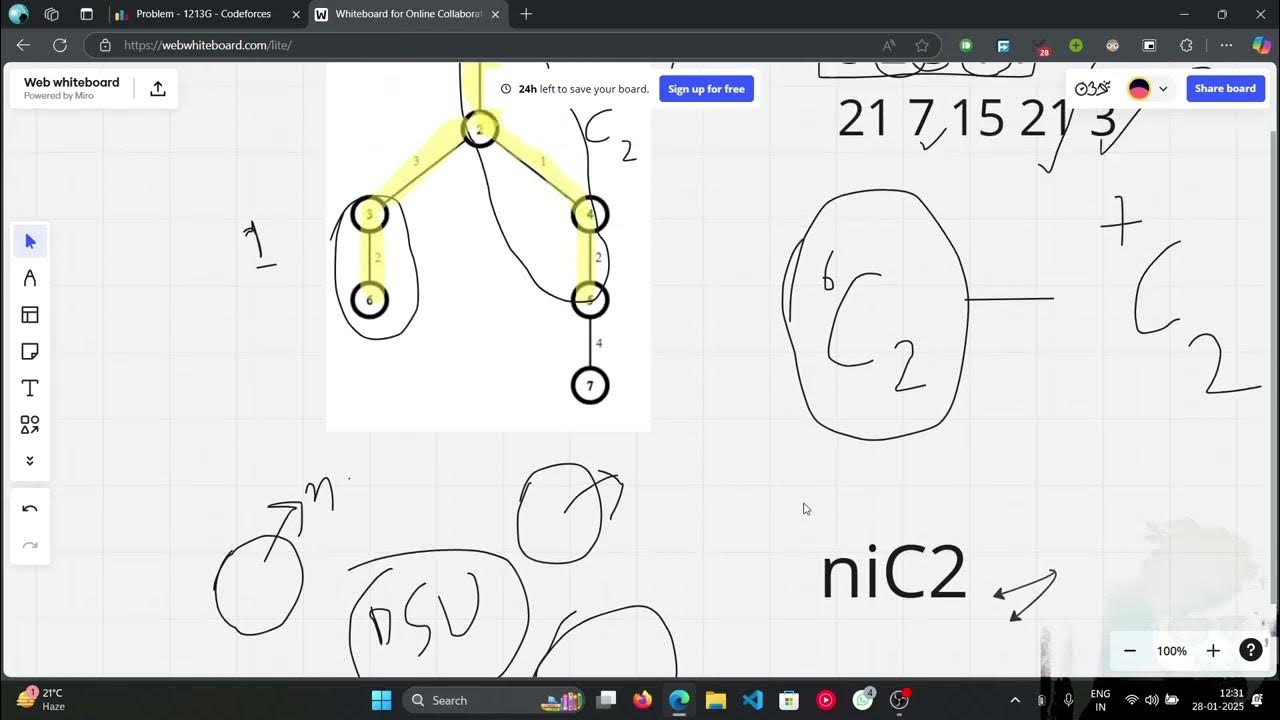 Codeforces 1231G: G Path Queries Explained | DSU & Advanced Techniques for Competitive ...