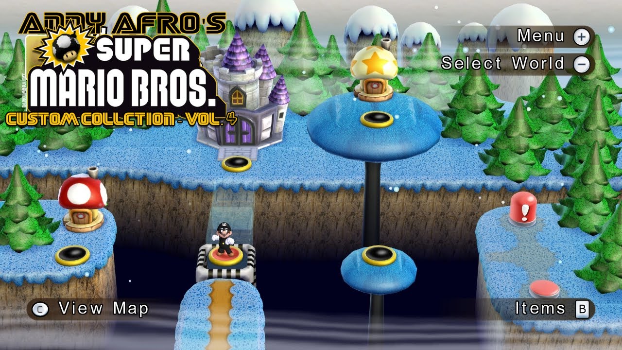 Andy Afro 4 New Super Mario Bros.wii #8 Walkthrough 100% - YouTube