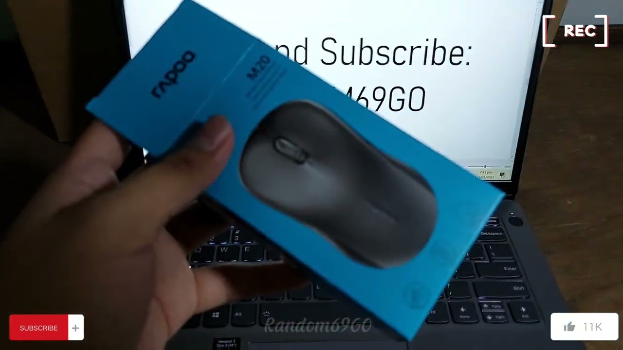 Rapoo M20 Wireless Mouse [Unboxing and Review] 2022 - YouTube