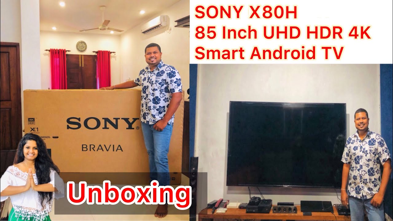 Sony X80H 85 Inch UHD HDR 4K Smart Android TV - YouTube