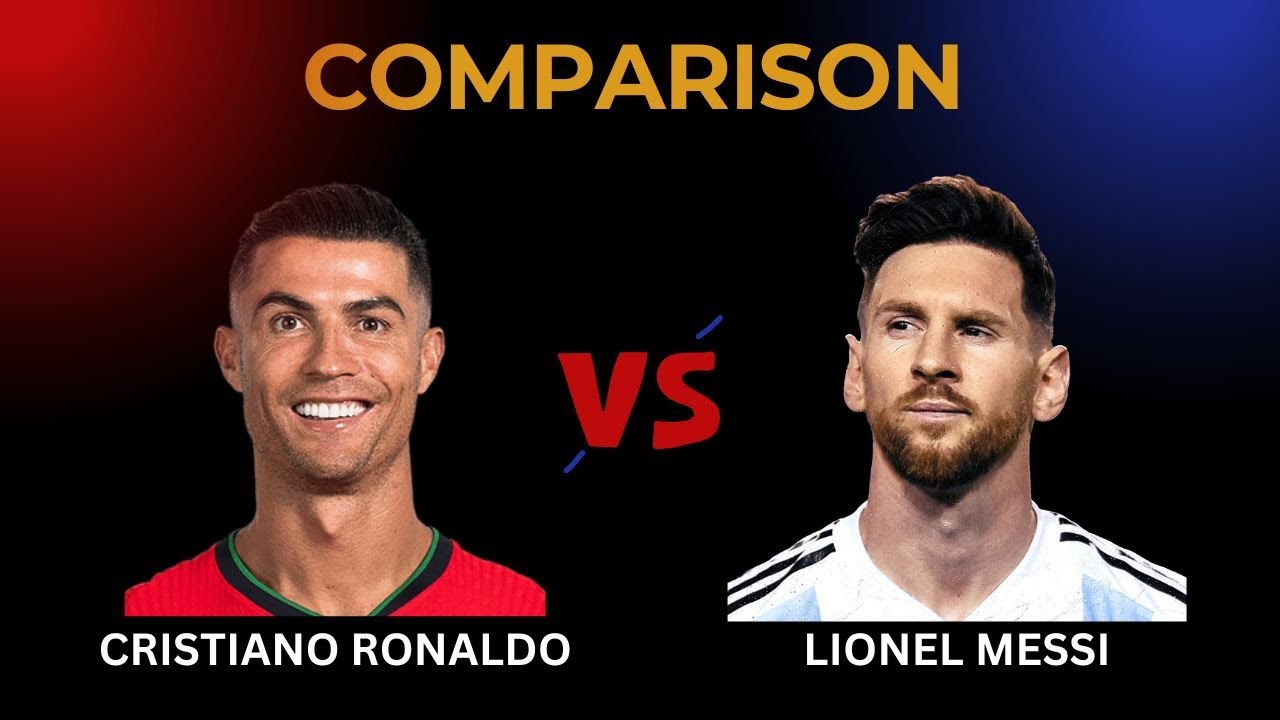 Comparison: Cristiano Ronaldo vs Lionel Messi - YouTube