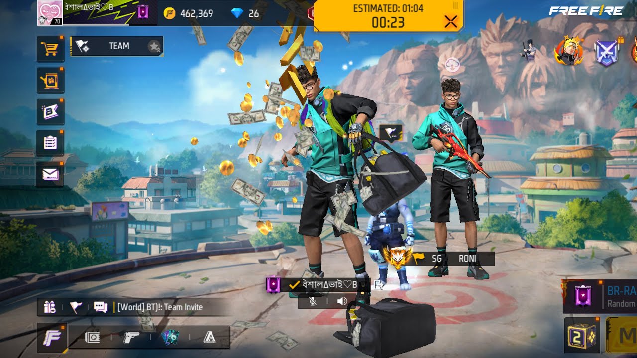 Free Fire live dud vs squad BR Ranked - YouTube