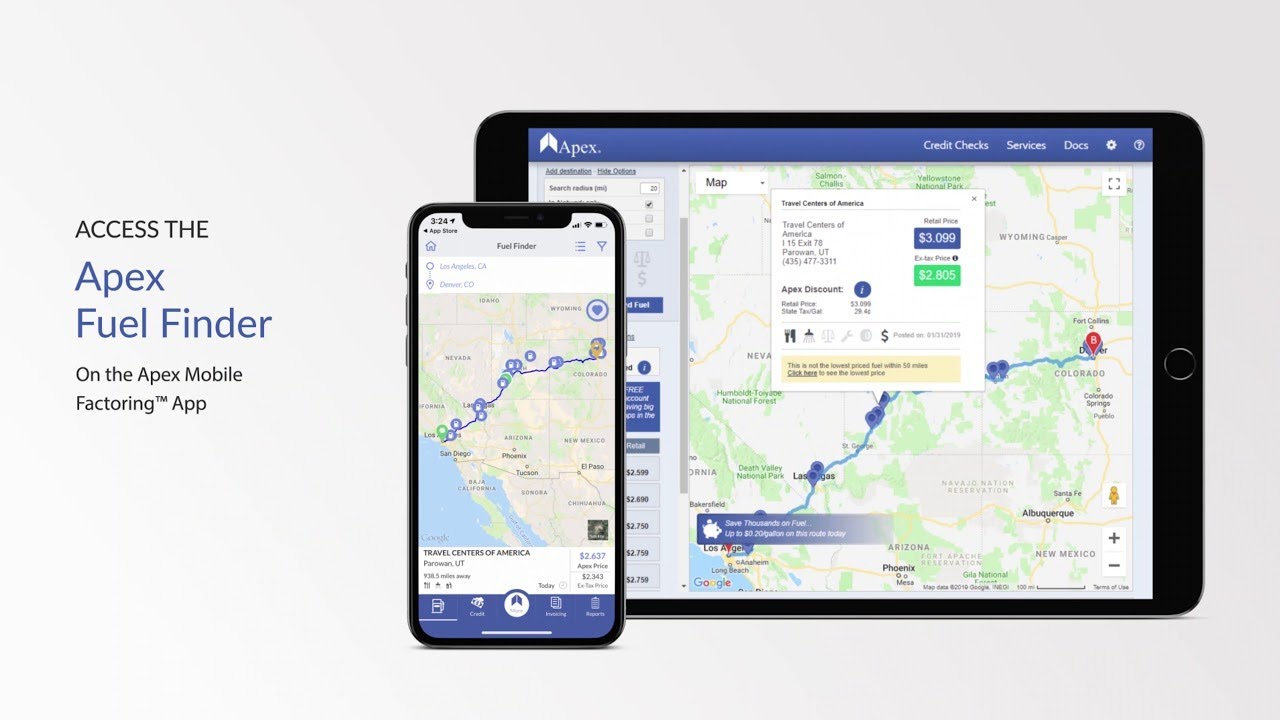 You Can Save A Ton Of Money On Fuel With The Apex Fuel Finder - YouTube