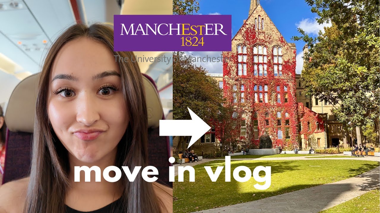 The University of Manchester | Move in Vlog - YouTube