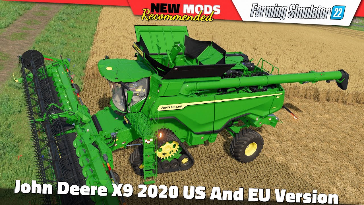 FS22 | John Deere X9 2020 US And EU Version - Farming Simulator 22 New ...