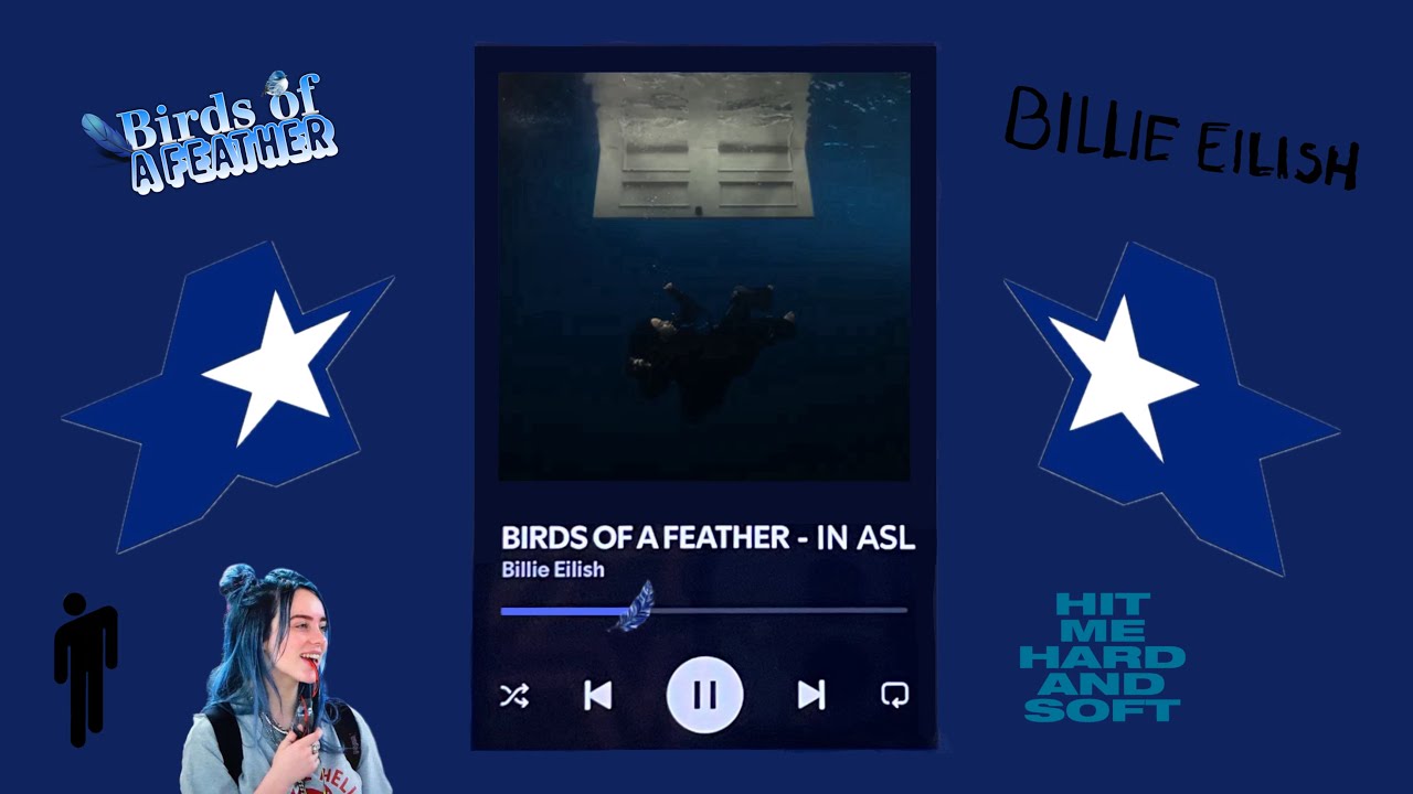 “BIRDS OF A FEATHER” by Billie Eilish ASL Cover! 🤟🏼 - YouTube