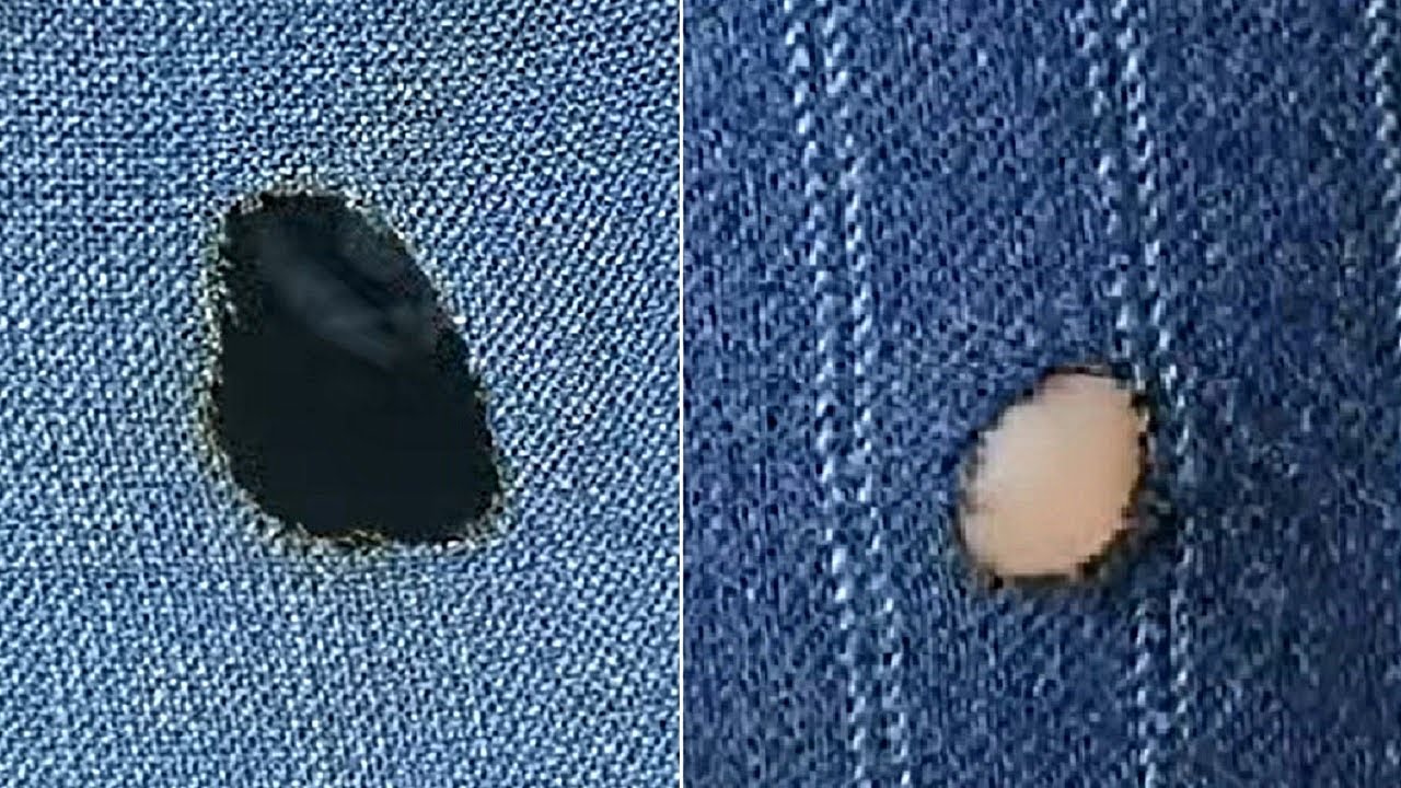 Two ways to repair trousers - YouTube