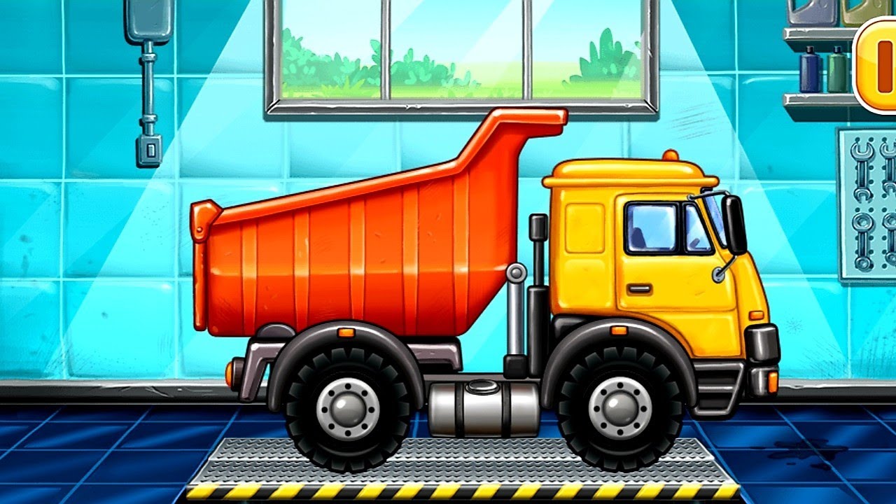 Dump Truck For Kids Trucks For Kids Cars for kids Construction Vehicles ...