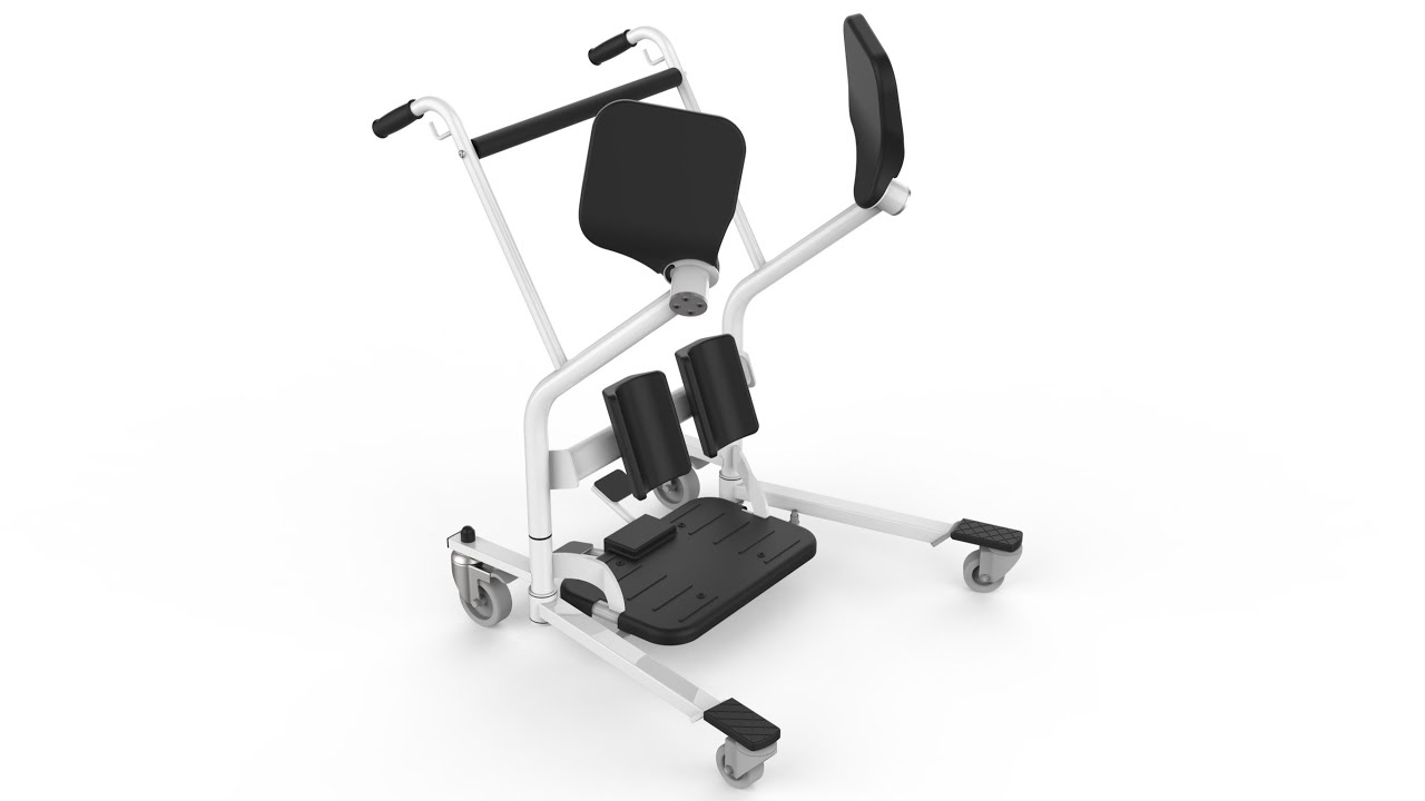 Way Stand Aid with Movable Legs - YouTube