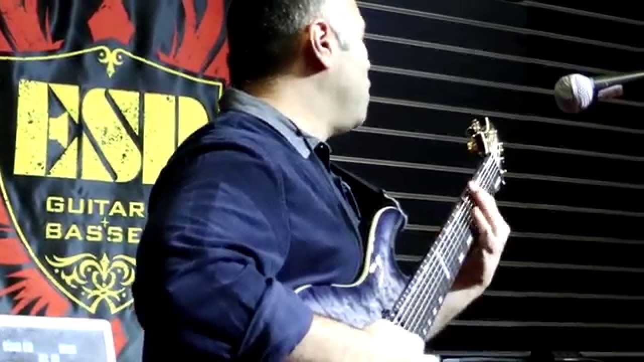 NAMM 2015 - JAVIER REYES - ESP GUITAR COMPANY (Performs "Nephele ...