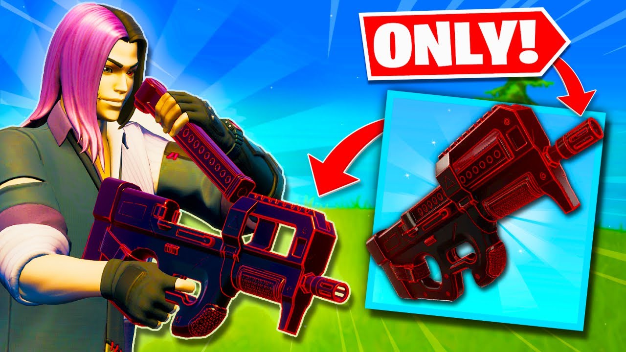 Using ONLY the *EXOTIC* Heisted Run 'N' Gun SMG to Win in Fortnite ...