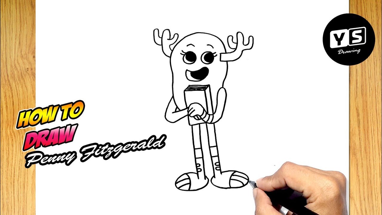 Amazing World Of Gumball Penny Drawing