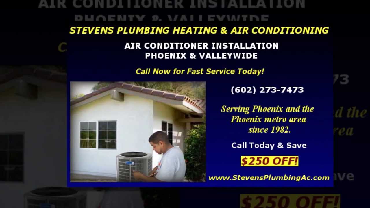 Air Conditioning Installation Phoenix Air Conditioner Service - YouTube