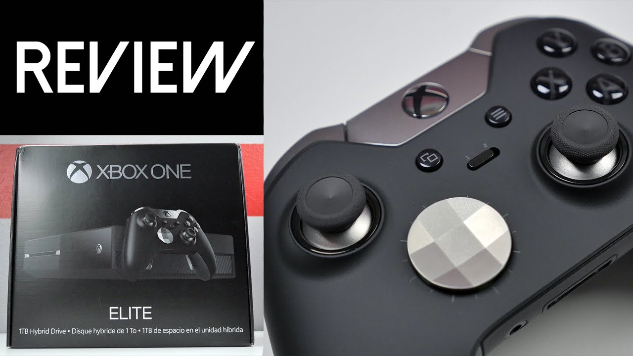 Xbox One Elite Console and Controller: Unboxing & Review - YouTube