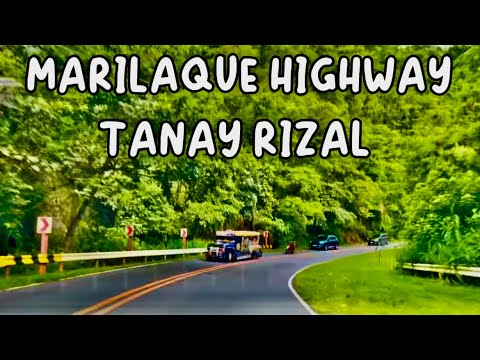 Road trip along Marilaque highway in tanay Rizal - YouTube