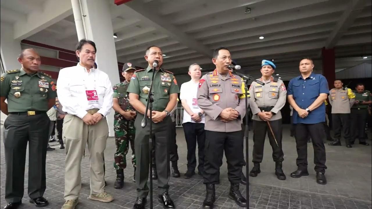 Kapolri Instruksikan Warga Terlayani dengan Baik saat Misa Agung Paus Fransiskus - YouTube