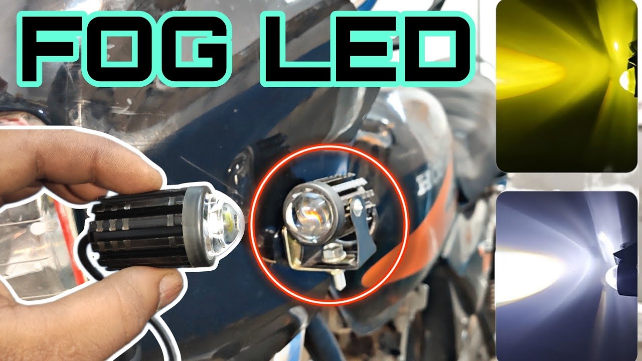 fog light LED fitting in Splendor vaisorz #led #foglights #splnder ...