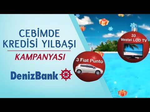 DenizBank Cebimde Kredi Yılbaşı Kampanyası