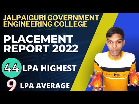JGEC Placement Report 2022 | 44 LPA Highest Package 😱 | - YouTube