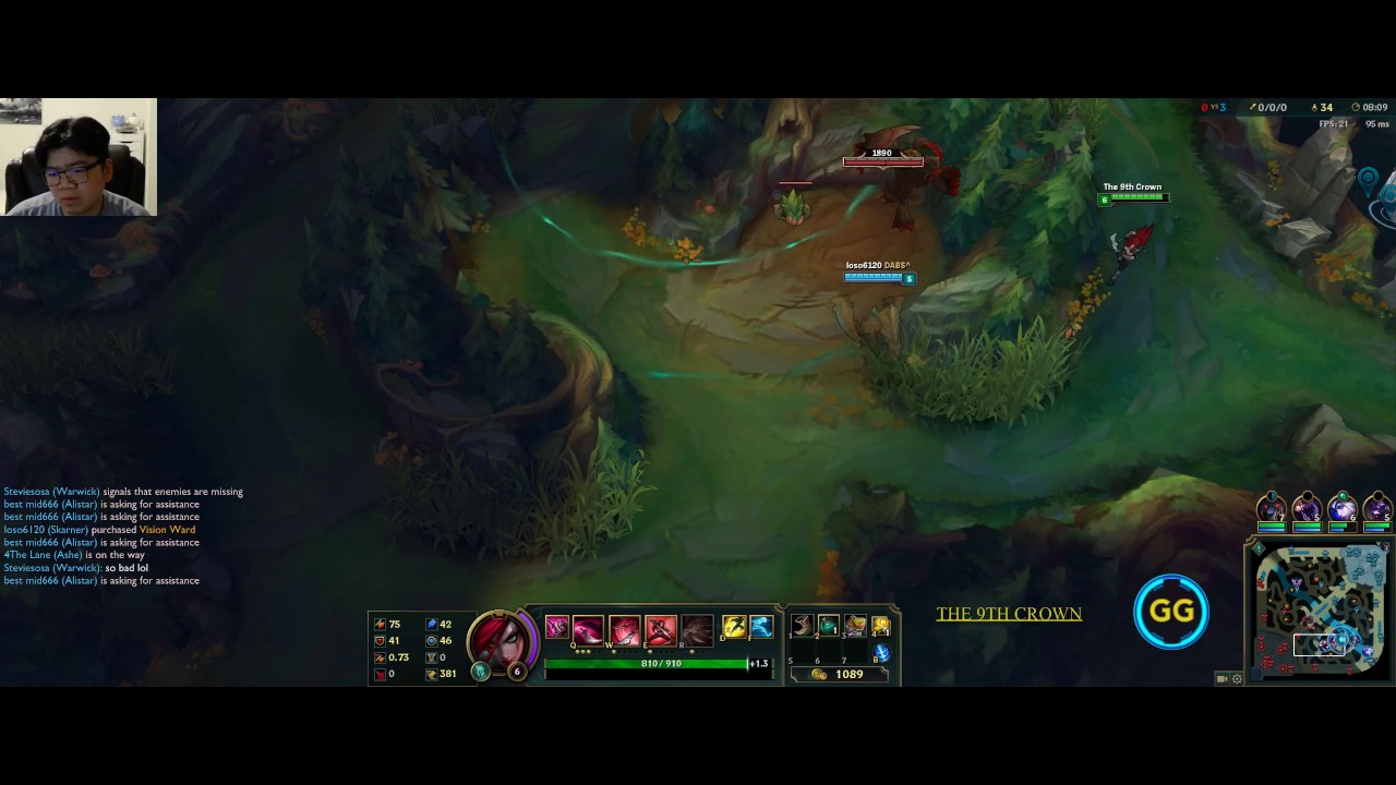 OGG The 9th Crown - Oct 28 2016 - Kat VS Cassiopeia - YouTube