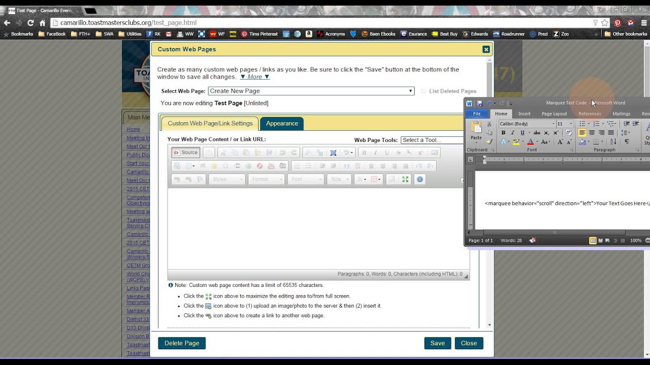 13 How To Add Scrolling Text To Your FTH Website YouTube 13 How To Add Scrolling Text To Your FTH Website YouTube