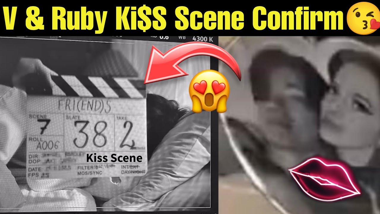 V & Ruby Kis$ing Scene Confirmed 😘 BTS V Ki$sing GF Ruby in Latest MV ...