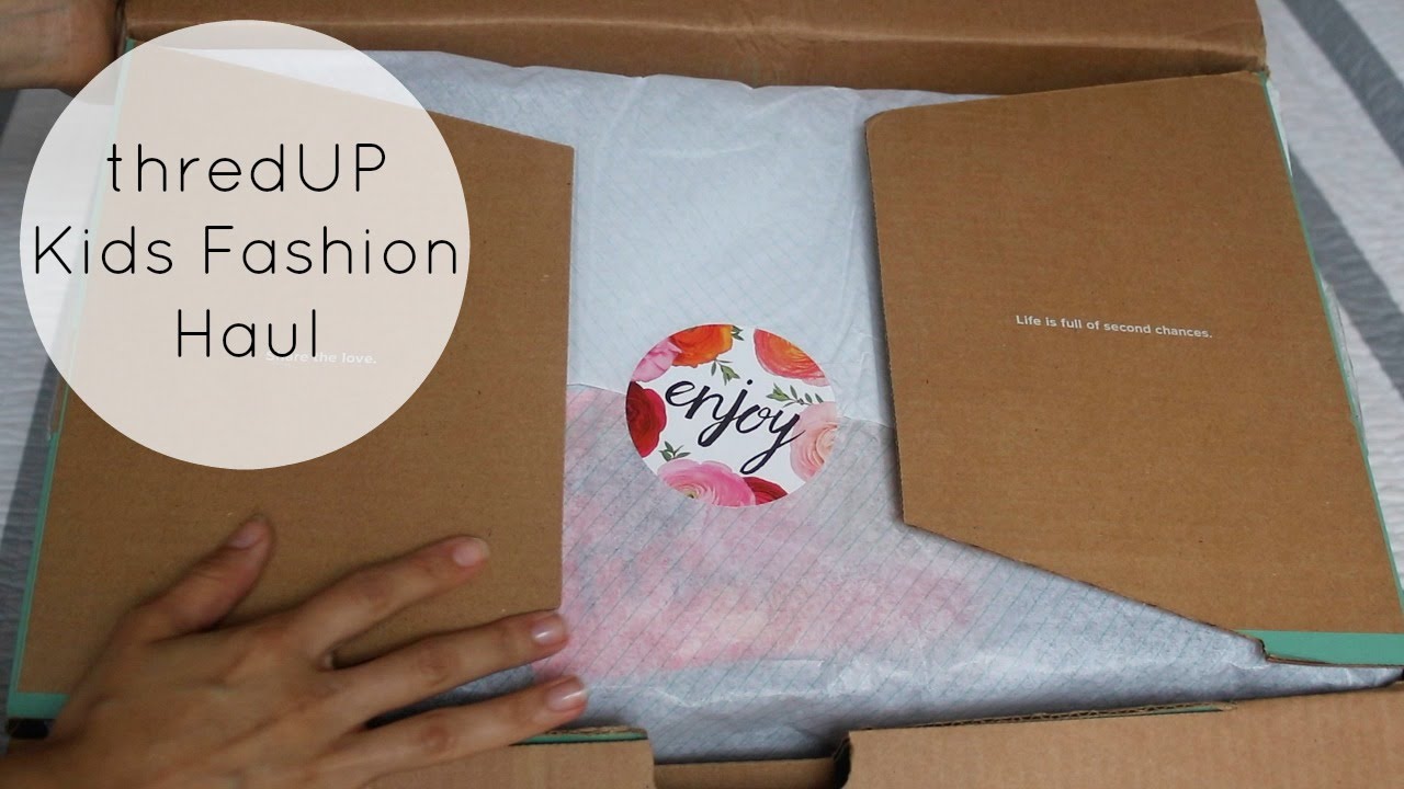 thredUP Kids Fashion Haul + 50% OFF! - YouTube