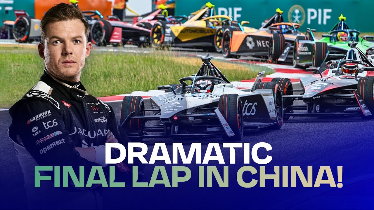 A tough battle till the finish line! 🏁 | Shanghai E-Prix Last Lap - YouTube