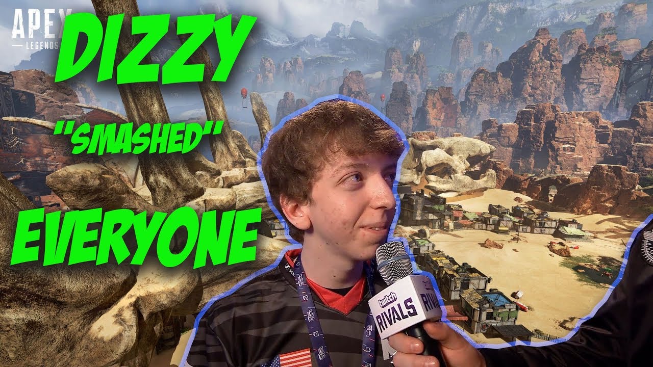 Dizzy "SMASHED" Everyone in Apex Legends Grand Final Tournament [24 ...
