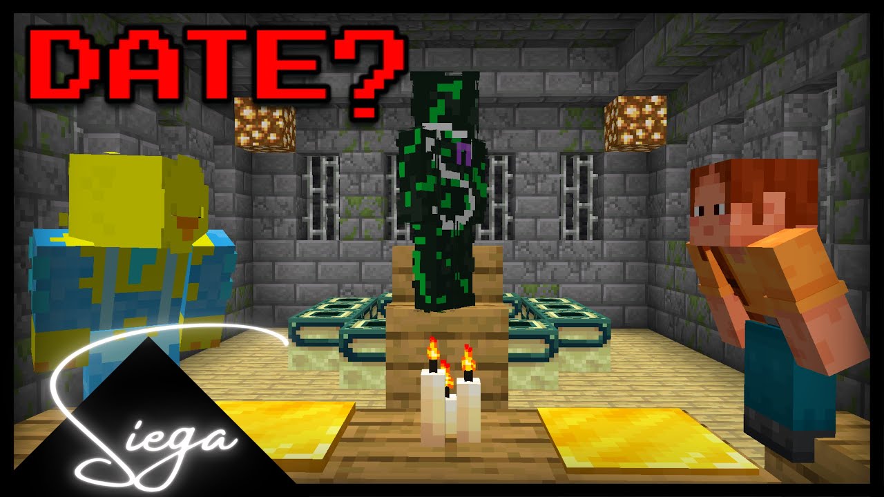 Forcing My Friend Into A Minecraft Date - YouTube