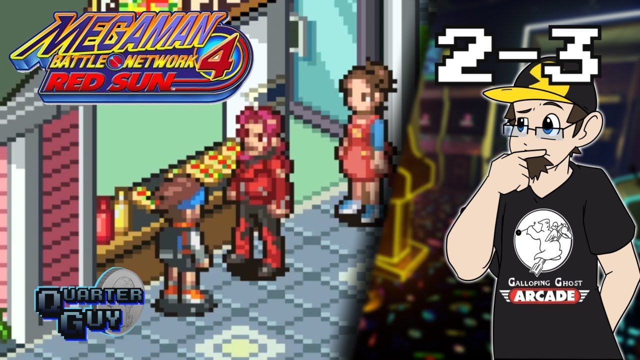 Let's Play Mega Man Battle Network 4 Red Sun - Part 2-3 - Hearts On ...