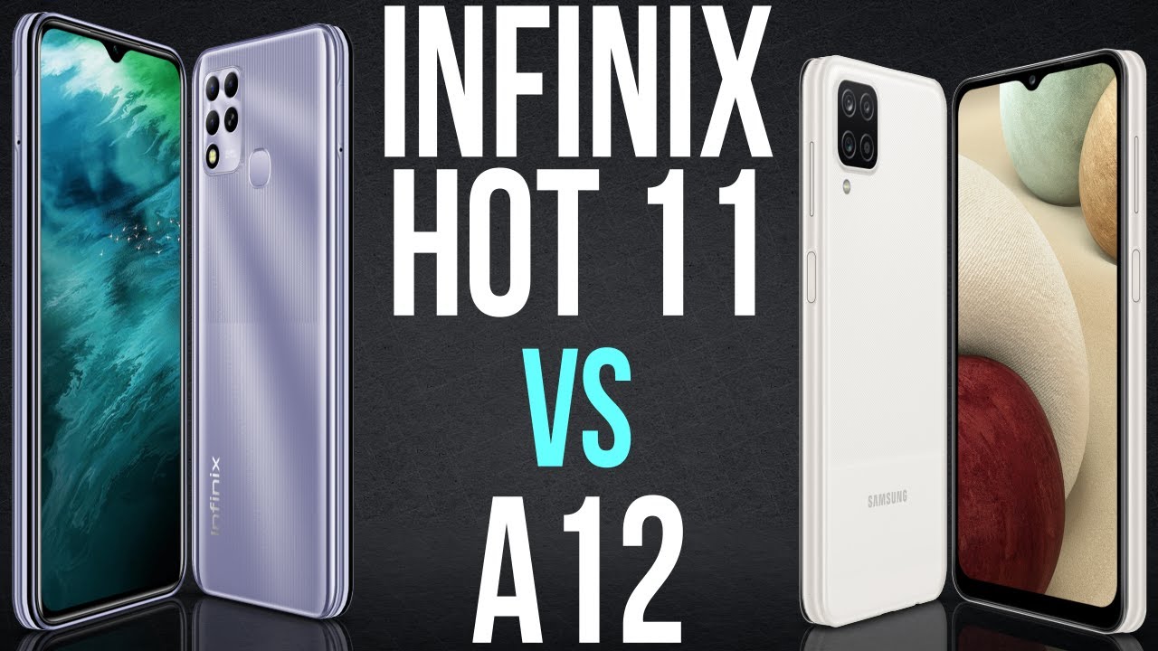 Infinix Hot 11 vs A12 (Comparativo) - YouTube