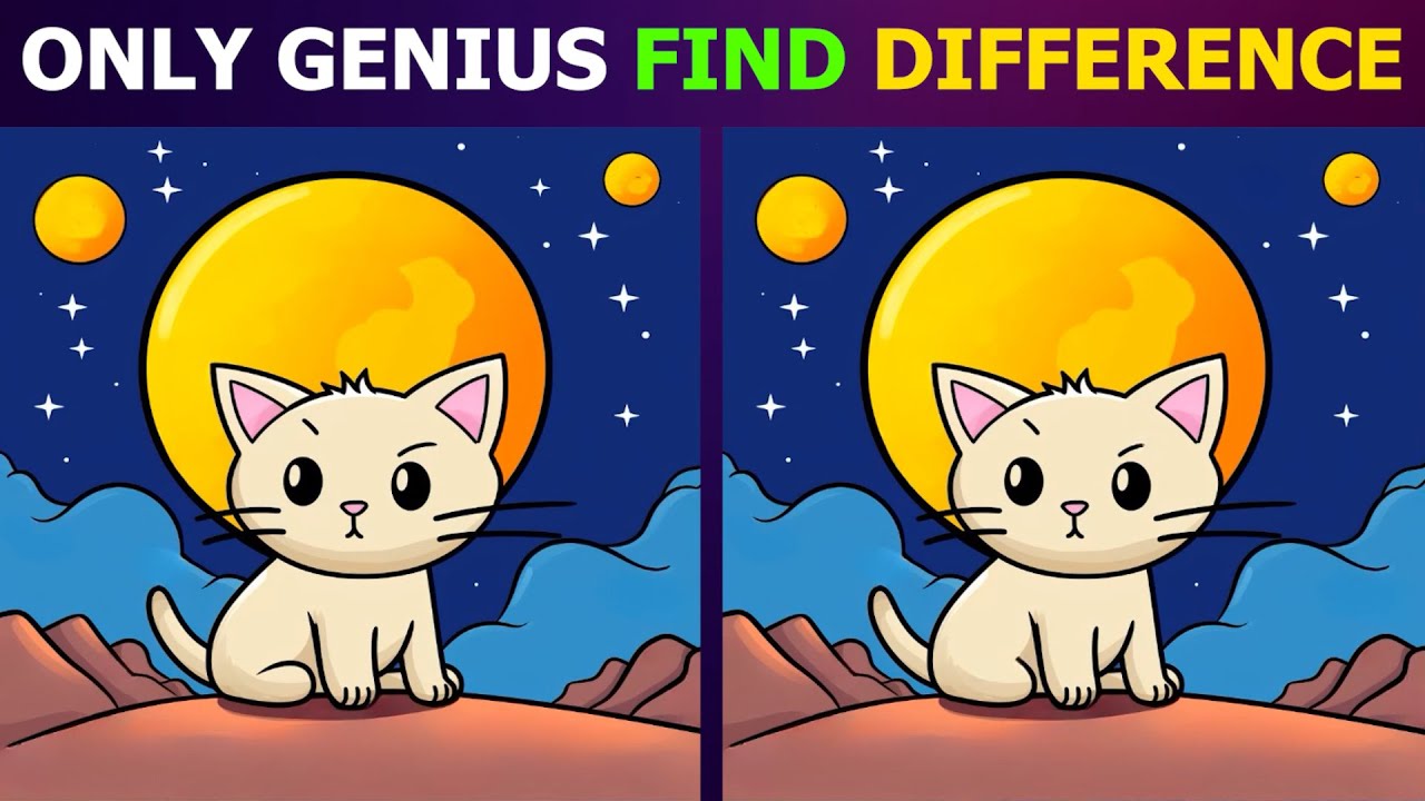 Spot The Difference : Only Genius Find Differences (Find The Difference ...
