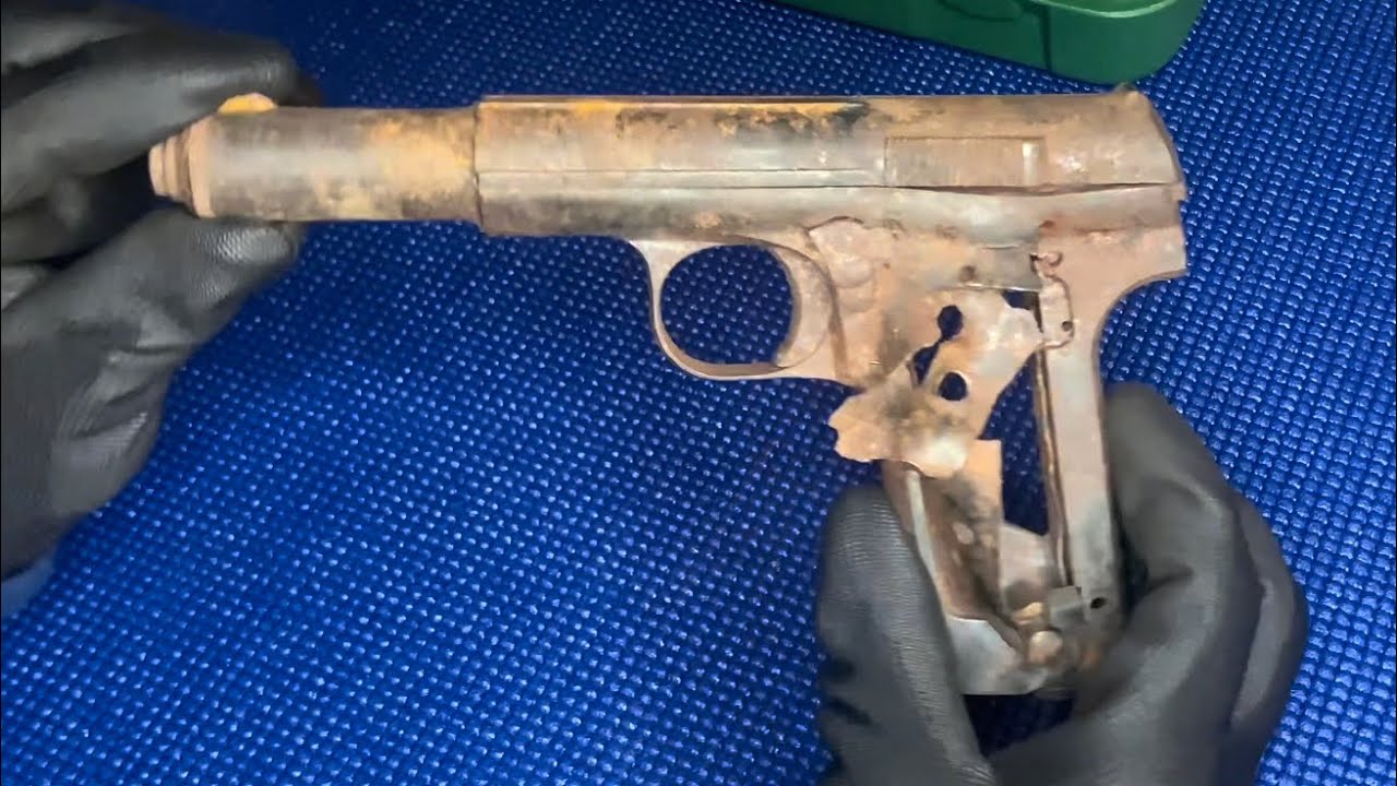 Gun Exploded! What Went Wrong & Can It Be Restored? 💥🔧 | Astra 600 ...